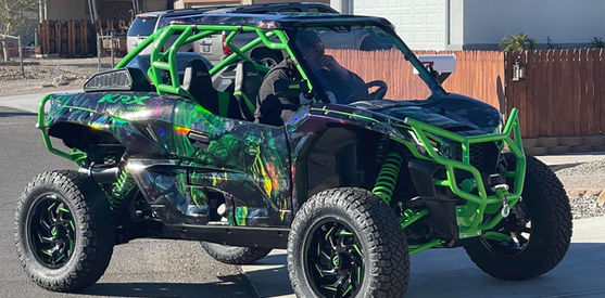 Kawasaki KRX 4 | Barrett Hepburn Design I Custom design specialists.