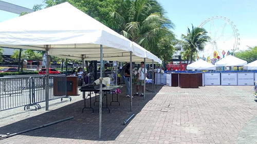 Tents (Open Tents / AC Tents) | Liz Steel Barricades