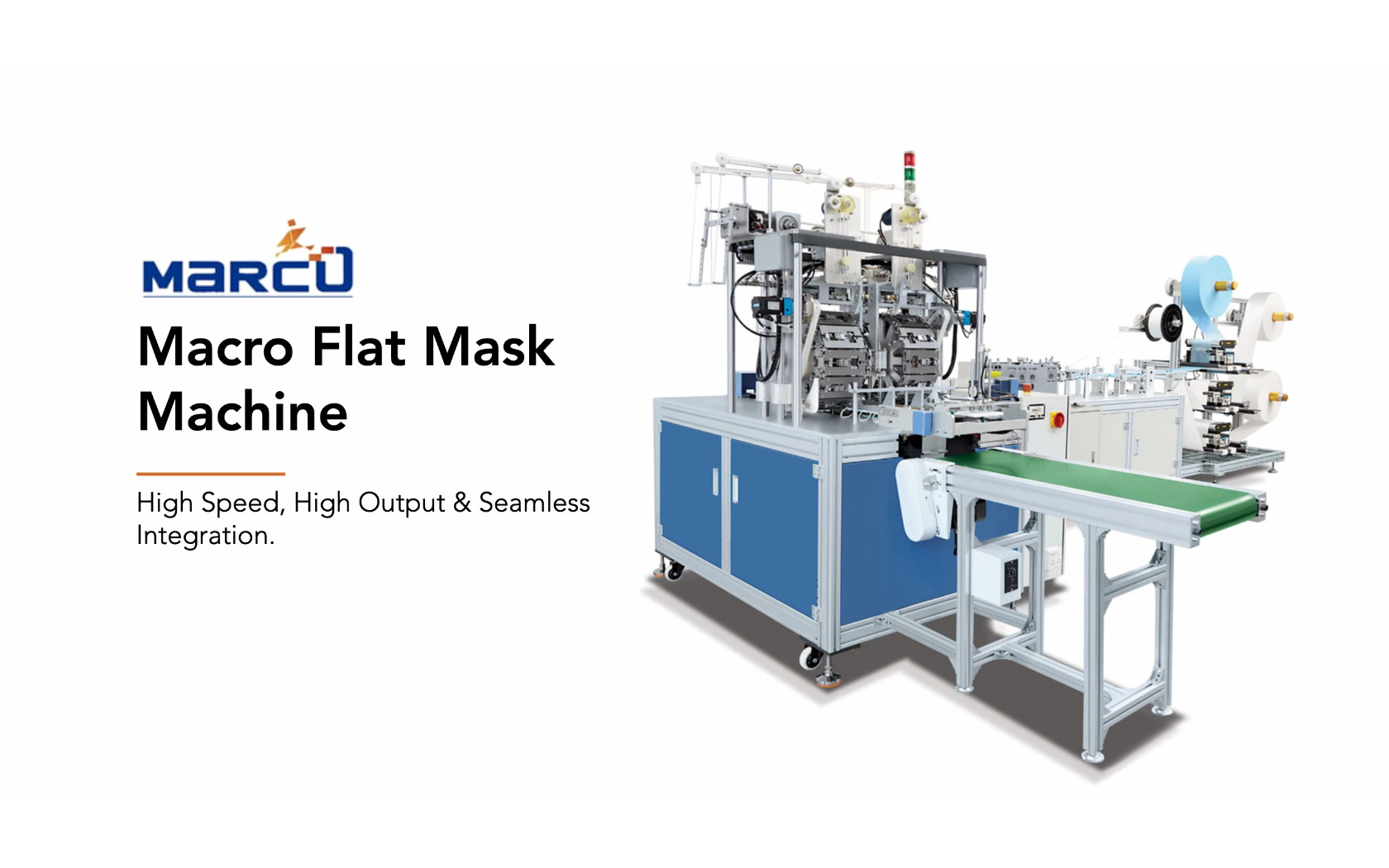 Macro Flat Mask Machine | Marco | Machinery Products