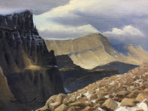 Megan Pass, 9x12" | Richie Carter Art