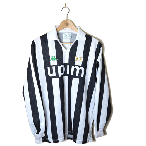 JUVENTUS HOME FOOTBALL SHIRT 1990/91 L/S | Retro Football SS