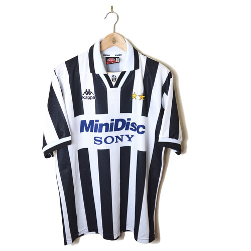 JUVENTUS PRE-SEASON MINIDISC SONY HOME FOOTBALL SHIRT 1995/96 | Retro ...