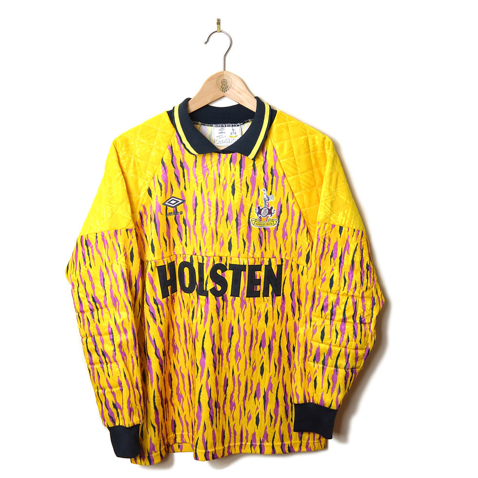 TOTTENHAM HOTSPUR GOALKEEPER FOOTBALL SHIRT 1991/93 | Retro Football SS