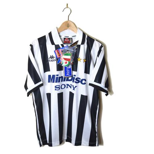JUVENTUS PRE-SEASON "MINIDISC SONY" HOME FOOTBALL SHIRT 1995/96 BNWT ...