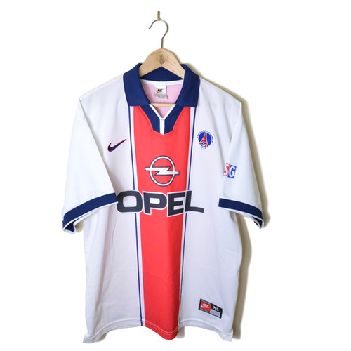 PARIS SAINT-GERMAIN (PSG) AWAY FOOTBALL SHIRT 1997/98 | Retro Football SS