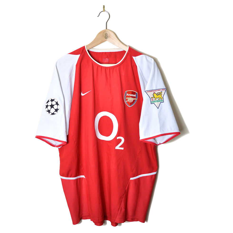 ARSENAL HOME FOOTBALL SHIRT 2002/04 #14 HENRY | Retro Football SS