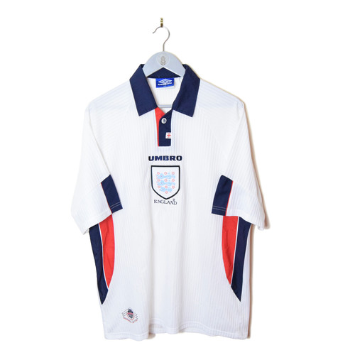 ENGLAND HOME FOOTBALL SHIRT 1998 | Retro Football SS