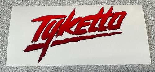 The New Tyketto Sticker - Red Logo | Tyketto