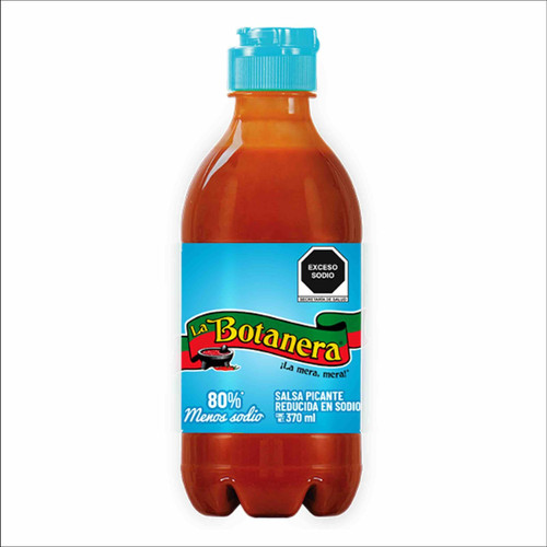 La Botanera salsa picante baja en sodio 370ml | ZilliStore