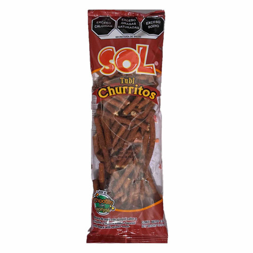 Sol Tubi Churritos chipotlín con ajonjolí 150g | ZilliStore