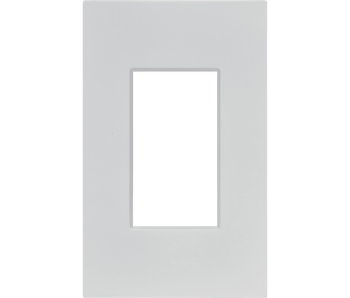 Control4® Contemporary 1-Gang Wallplate - Snow White | Denver Audio Video