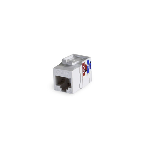 Wirepath™ Cat 6 RJ45 Keystone Insert - White | Denver Audio Video