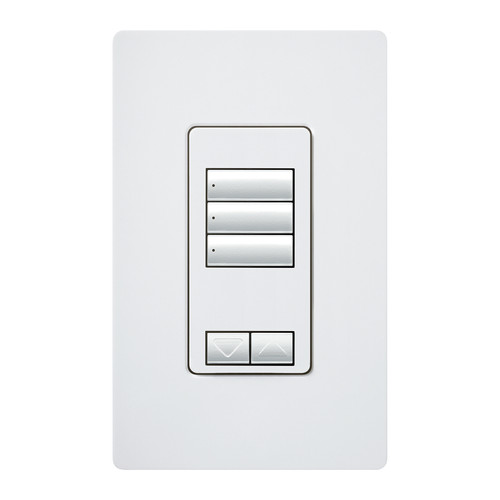 Lutron RadioRA 2 seeTouch Wall Mount Designer Keypad, 3 Button with ...