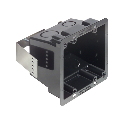 Arlington™ Double Gang Non-Metallic Box - 4 x 4 | Smarthome-techs.com LLC