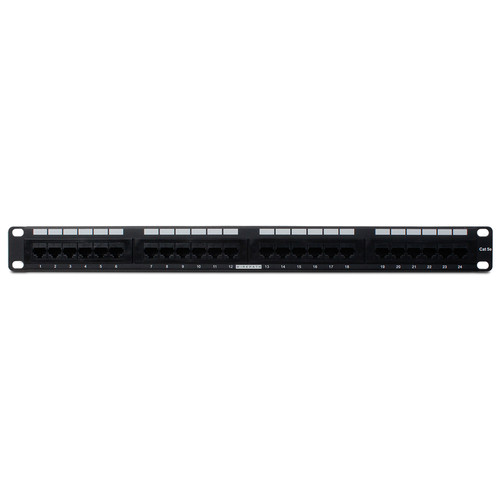 Wirepath™ Rack Mount 24-port RJ45 Cat 5e Patch Panel | Denver Audio Video