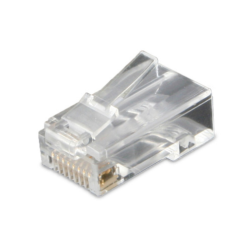 Wirepath™ RJ45 Connectors for Cat6 Wire (Pack of 100 | Clear) | Denver ...
