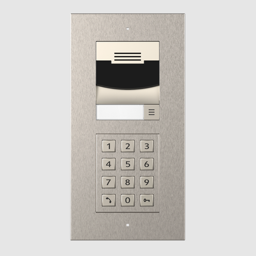 Control4® DS2 2-Module Keypad Door Station - Flush Mount - Brushed ...