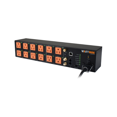 WattBox® 600 Series IP+ Controllable Power Conditioner with Auto Reboot ...