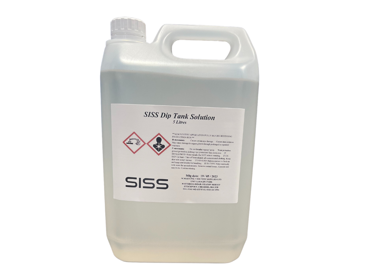 SISS Dip Tank Solution | SISS Ink & Solvents
