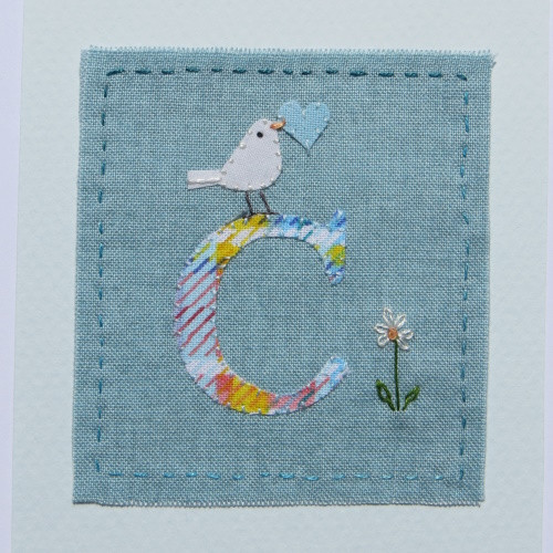 C Alphabet Card | H. D. Embroideries
