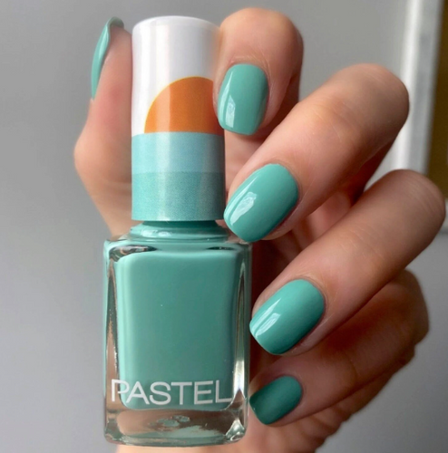 Dull Teal 349 Pastel Nail Polish | MOI LIBERTE | Online Retailer