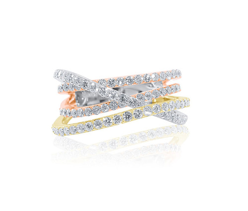 DIAMOND RING IN 18K GOLD "MIRABELLA" | brillianto
