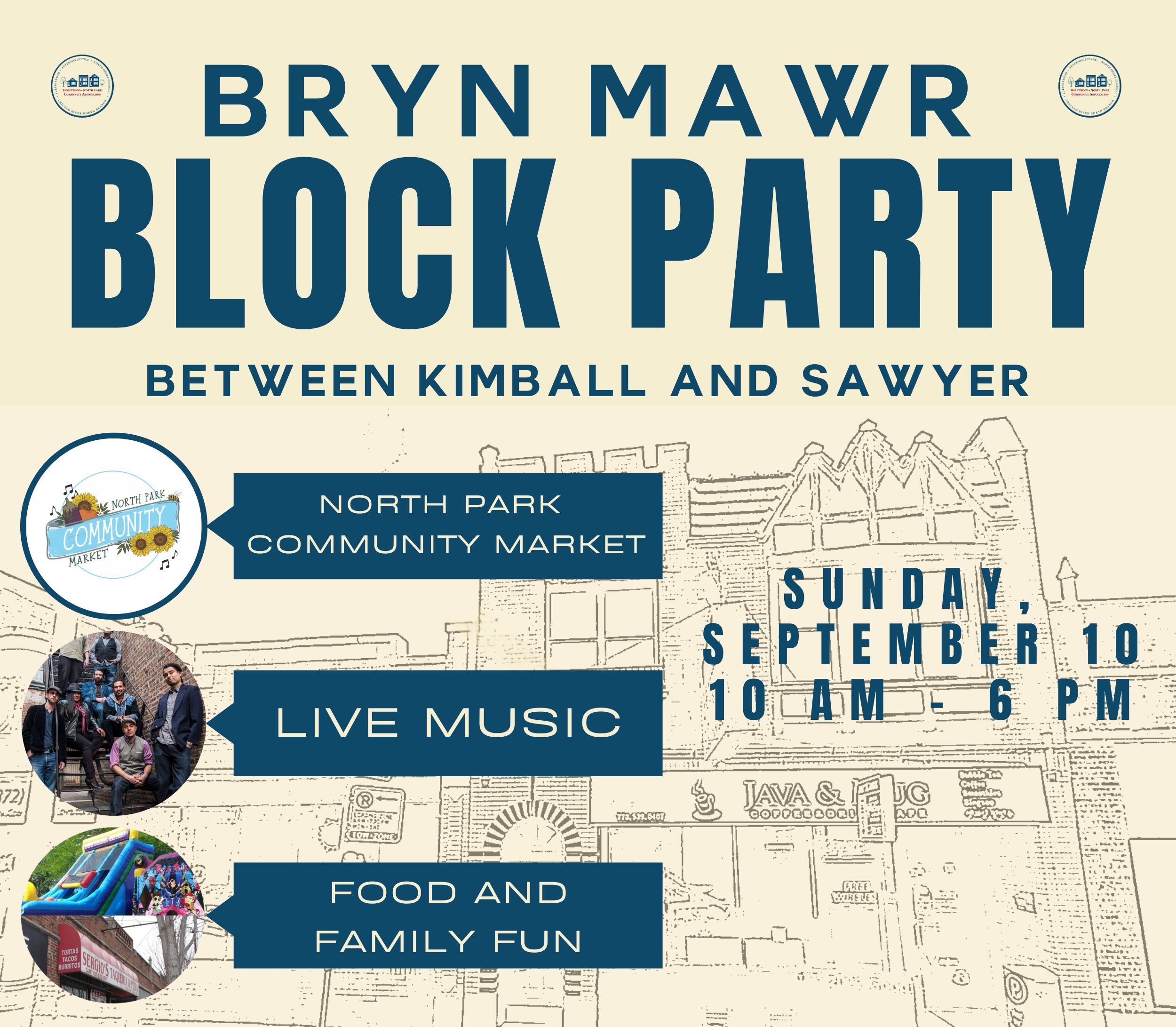 Block Party Map and Schedule | HNPCA