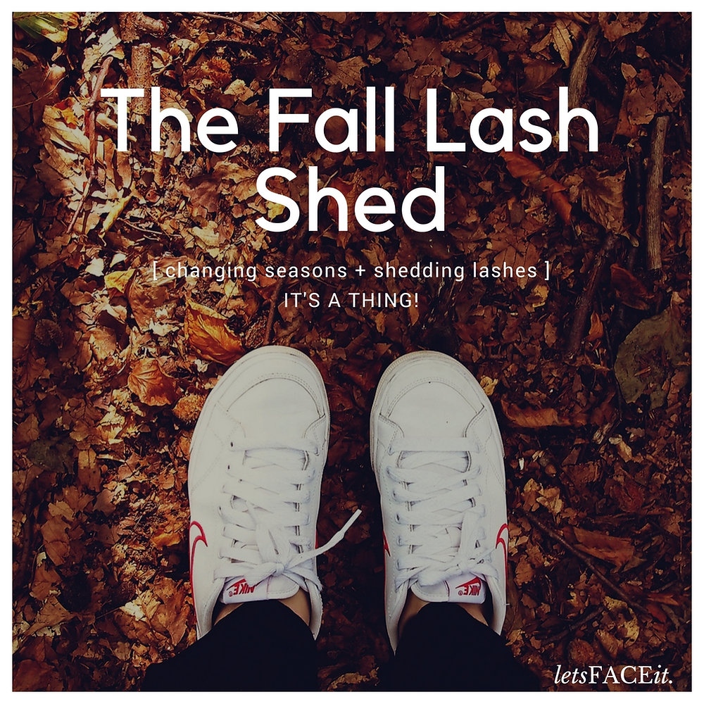 letsFACEit: The Fall Lash Shed