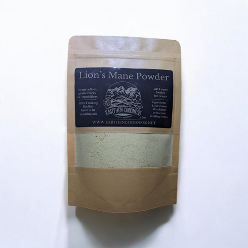 Lion's Mane Powder 2.5oz | Earthen Goodness