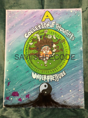 A Collection Of Thoughts Under Pressure Canvas | SimplyDopeStudios