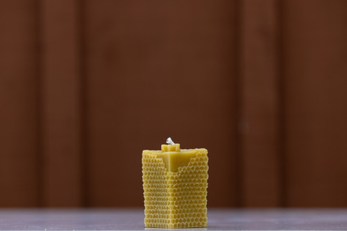 Tall Beehive Candle | Cape Chin Micro Farm