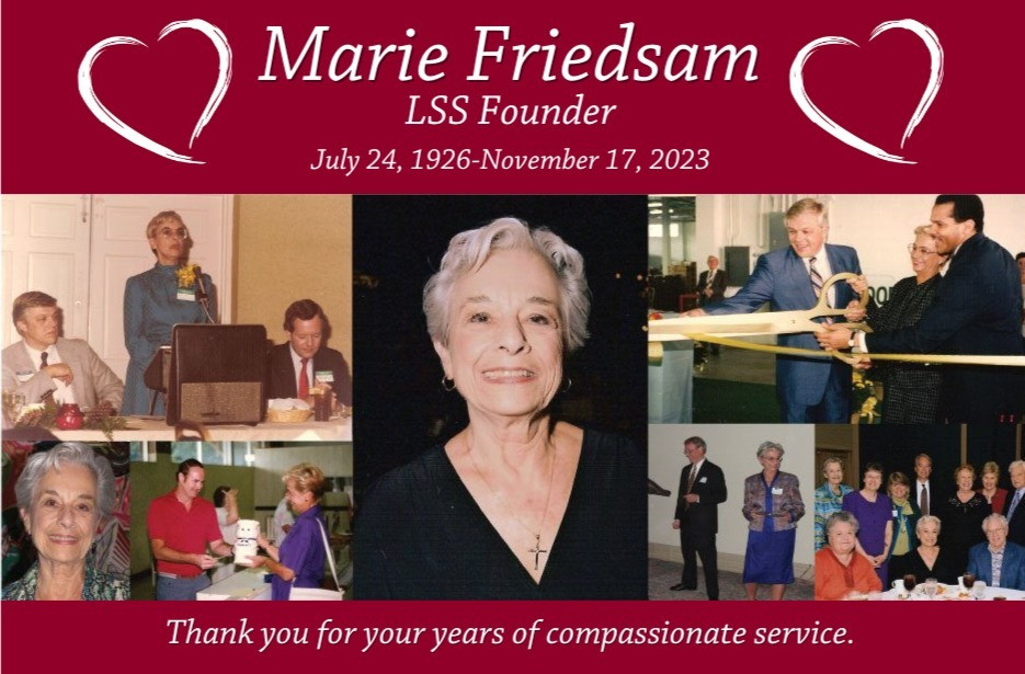 Marie Friedsam, an LSS Founder, Remembered for Lifelong Dedication to ...