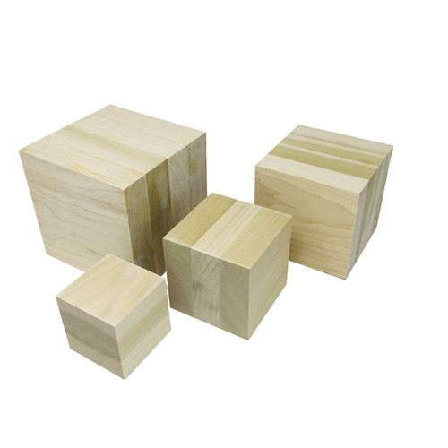 Premium Solid Wood Blocks Sharp Edges | Jk Vinyl Wood Design