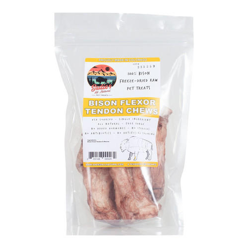 Bison Flexor Tendon Chews | Sadie's All Natural