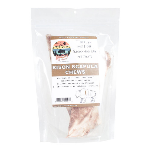 Bison Scapula Chews | Sadie's All Natural