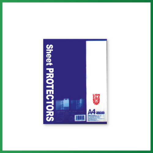 Lion Sheet Protector 100 pcs | Pustaka Rawang