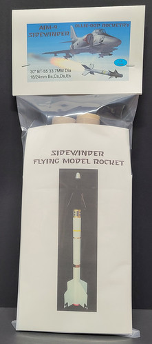 AIM-9 SIDEWINDER model rocket kit | OLLIE-OOP ROCKETRY