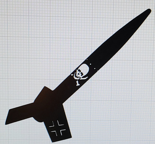 Red Max vinyl decals | OLLIE-OOP ROCKETRY