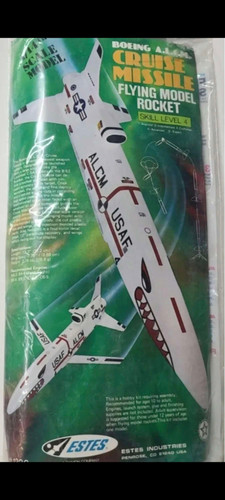 Estes ALCM Cruise Missile flying model rocket kit | OLLIE-OOP ROCKETRY