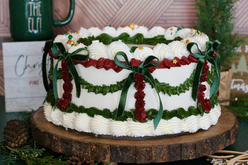 Vintage Christmas Cake | Abbie Cakes Website