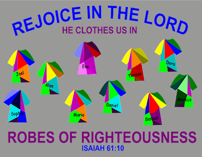 6-12岁*布告栏 | 义袍 ROBES OF RIGHTEOUSNESS