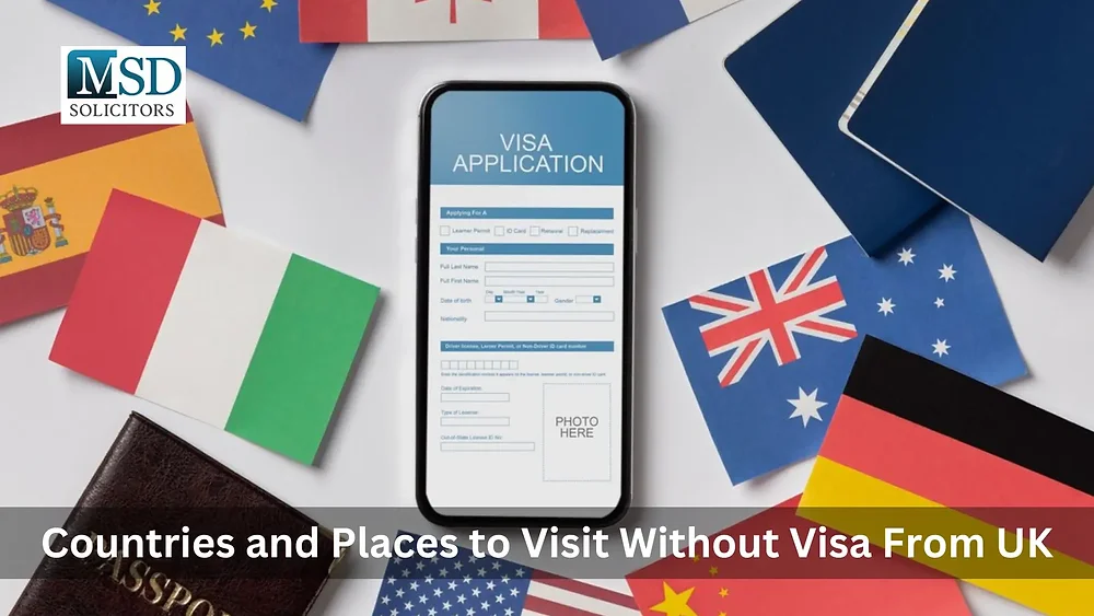 Countries and Places to visit without visa from UK?