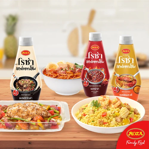 Roza Chef Ready-to-Cook Sauces | โรซ่าเชฟแอทโฮม ซอสปรุงสำเร็จ (3 ...