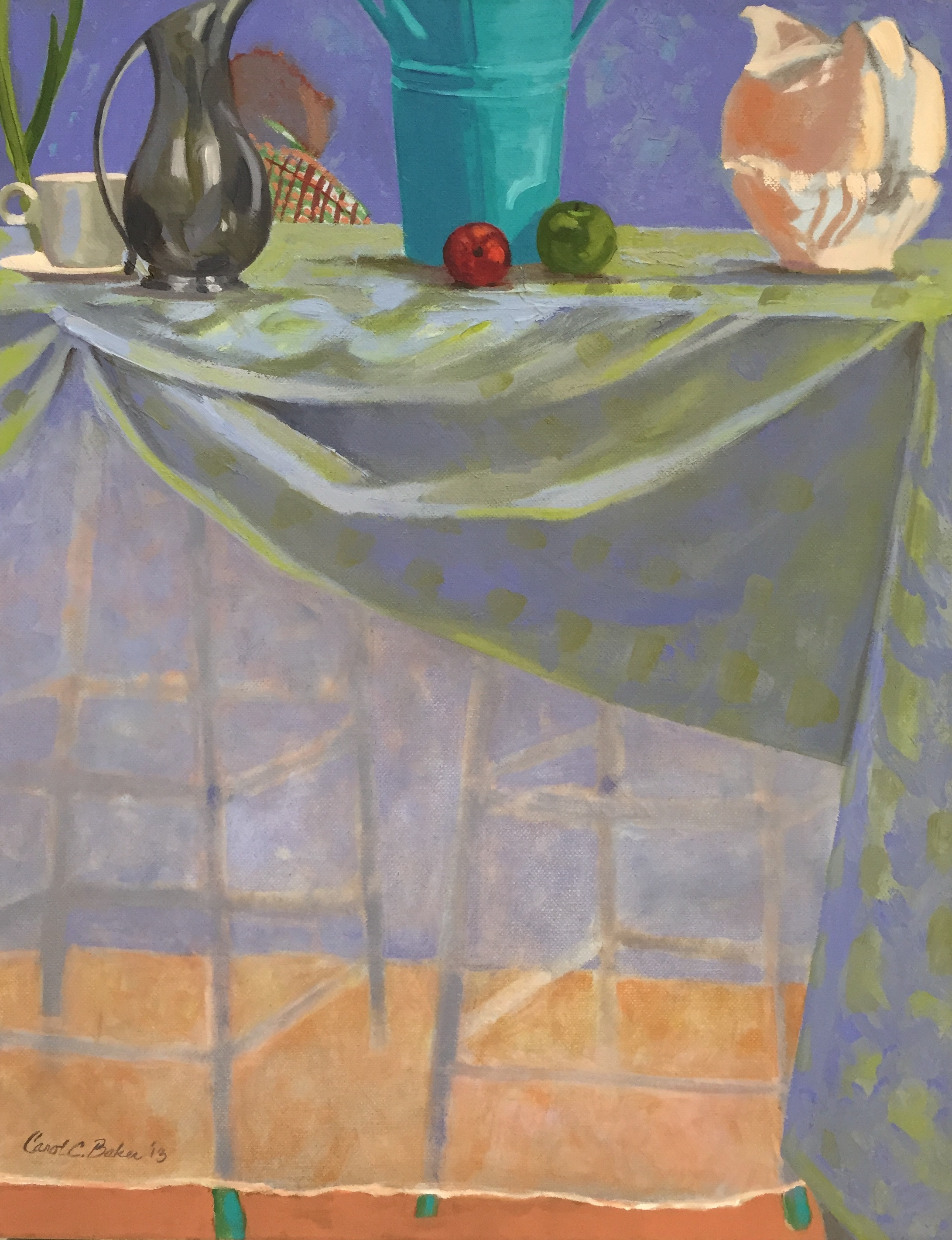 STILL LIFE, Sheer Tablecloth