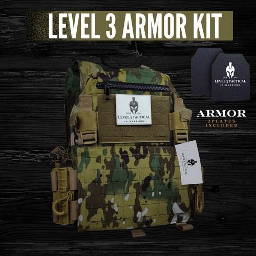1st Defense Body Armor Bundle | Level 3 Tactical