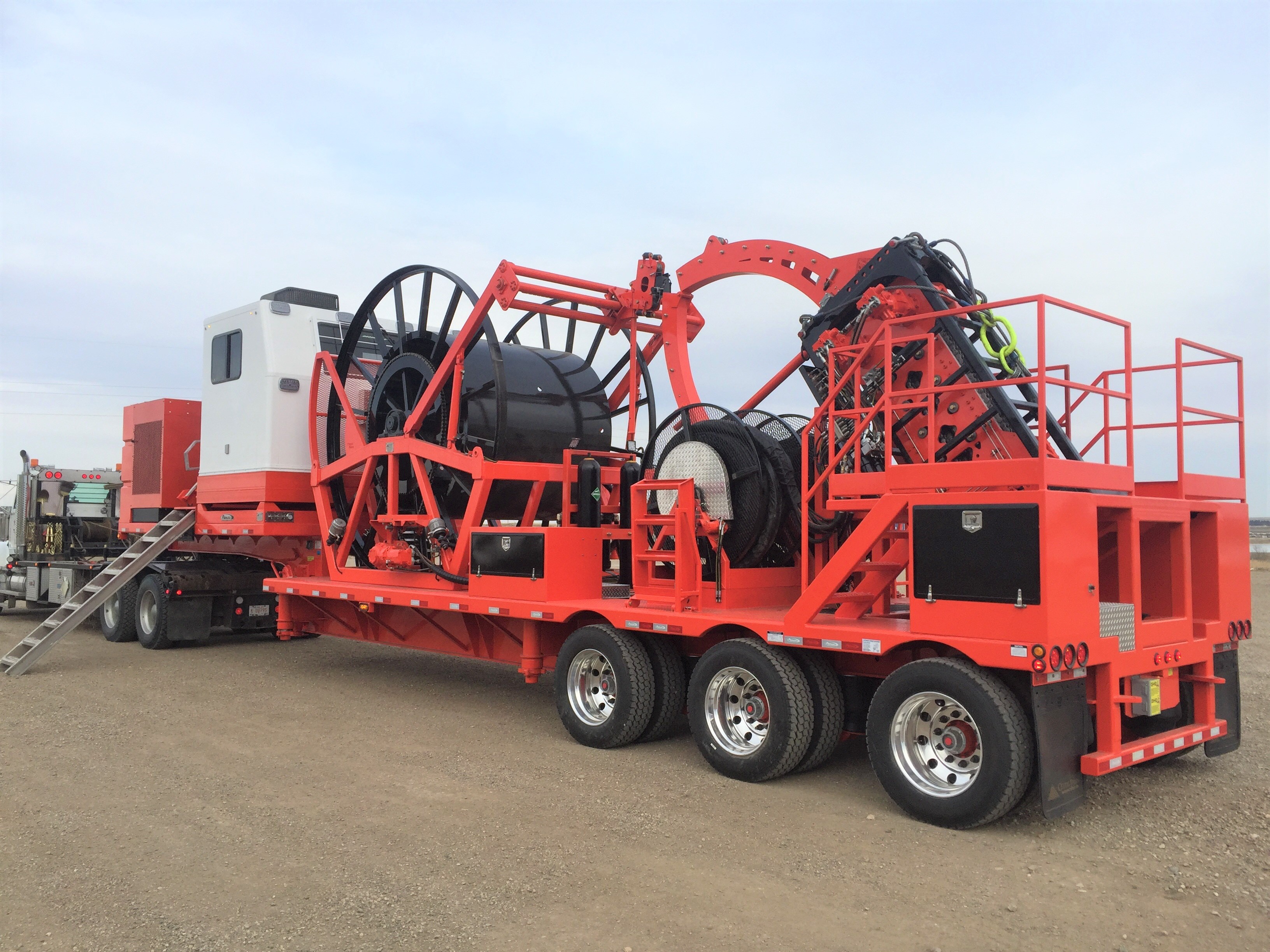 Coil Tubing Trailer Units | Celtic Pride