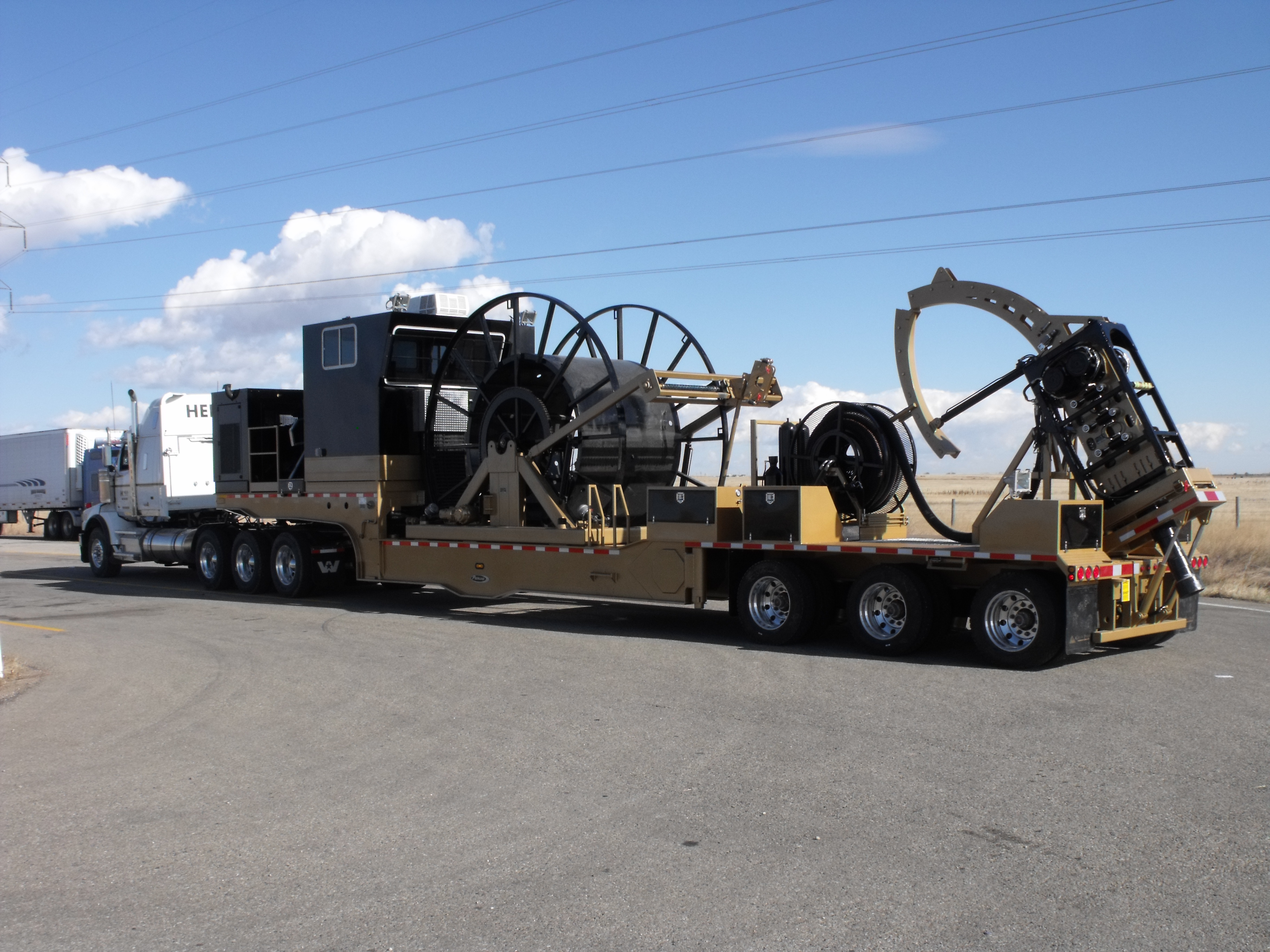 Coil Tubing Trailer Units | Celtic Pride