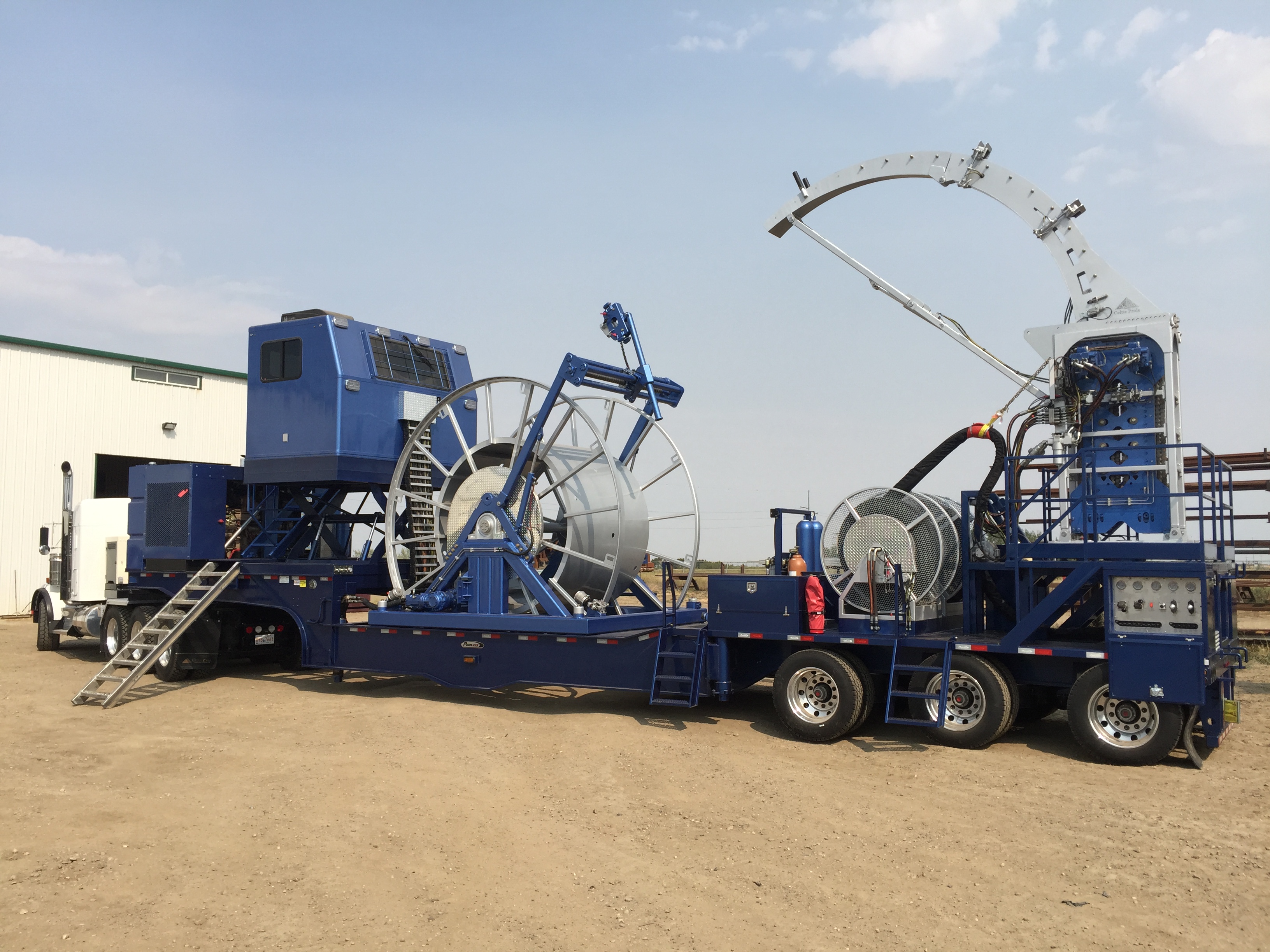 Coil Tubing Trailer Units | Celtic Pride