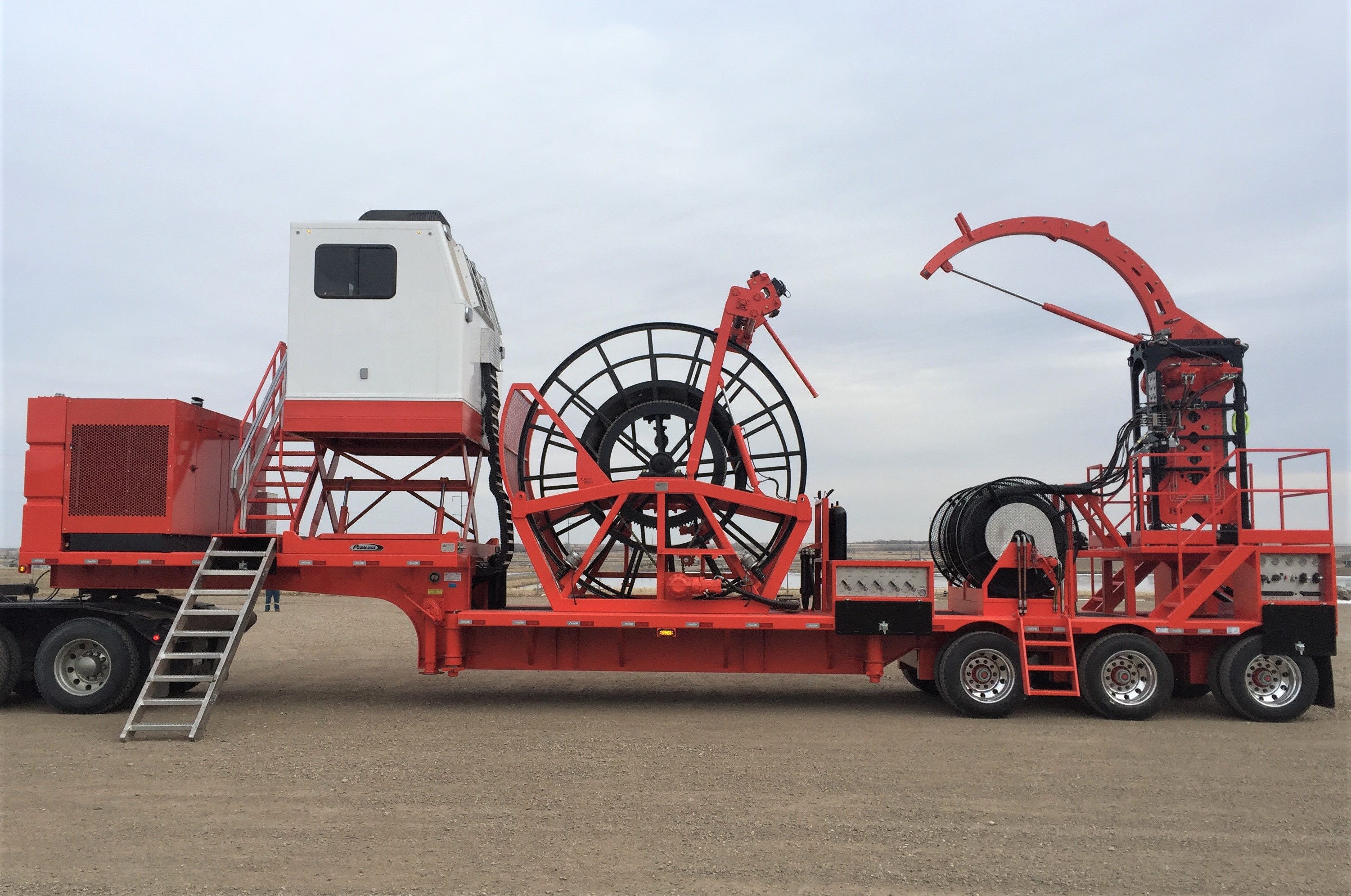 Coil Tubing Trailer Units | Celtic Pride