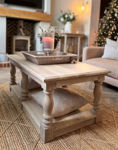 Column Leg Coffee Table | Rowan & Witch